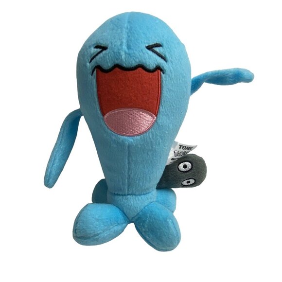 Tomy | Toys | Tomy Official Pokemon Wobbuffet Plush Stuffed Toy 8 ...